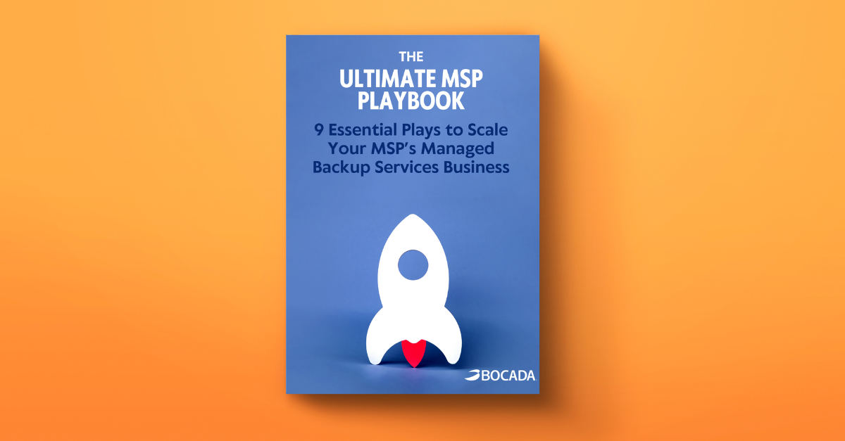 Ultimate MSP Playbook - Scale Your Managed Backup Services Business
